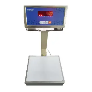 Buy scaletec 350x350 mm CWS Stainless Steel Bench Type High Precision ...