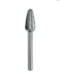 Buy Totem 9.5 mm x 19 mm TB2 Tree Shape with Radius End Tungsten Carbide Rotary Burr FAC0200971 ...