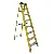 Buy Ladderman LMT-2107 7 Steps FRP Fiber Glass Yellow Platform Safety ...
